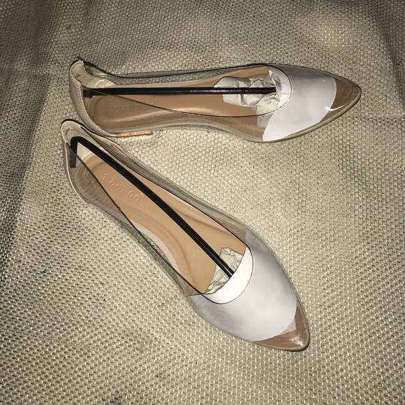 BAMBOO | Shoes | Transparent Flats | Poshmark